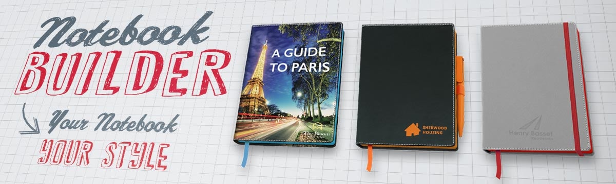 Get Creative with our NEW Notebook Builder